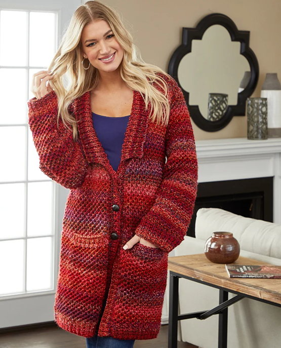 Easy to Knit Stylish Weekend Jacket Pattern
