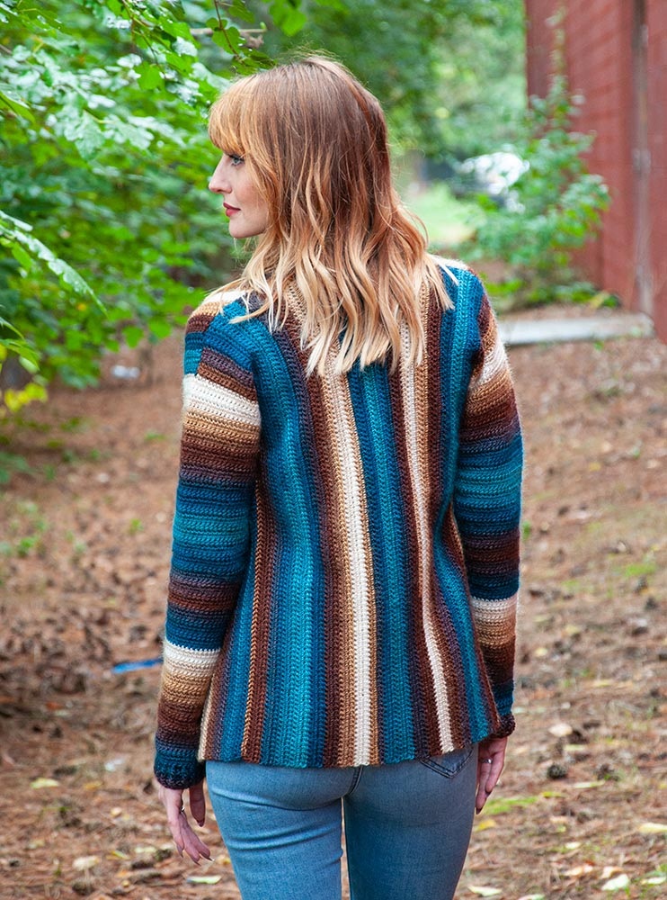 Crochet a Warm and Cozy Sweater with the Prism Cardigan
