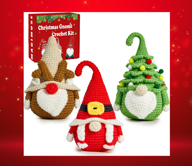 Here are the Best Christmas Crochet Kits on Amazon • Craftdrawer